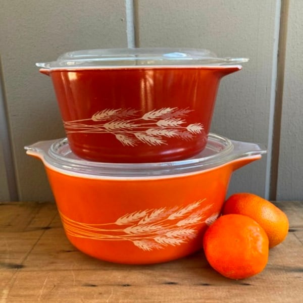 Pyrex Autumn Harvest - Etsy