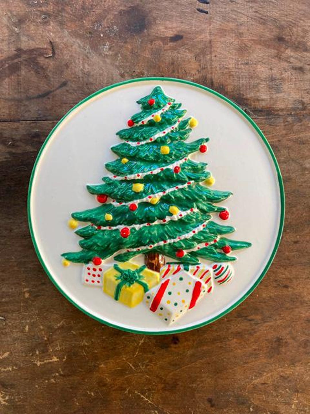 Vintage Ceramic Christmas Tree Wall Mold, 1983 Sigma Tastesetters - Etsy