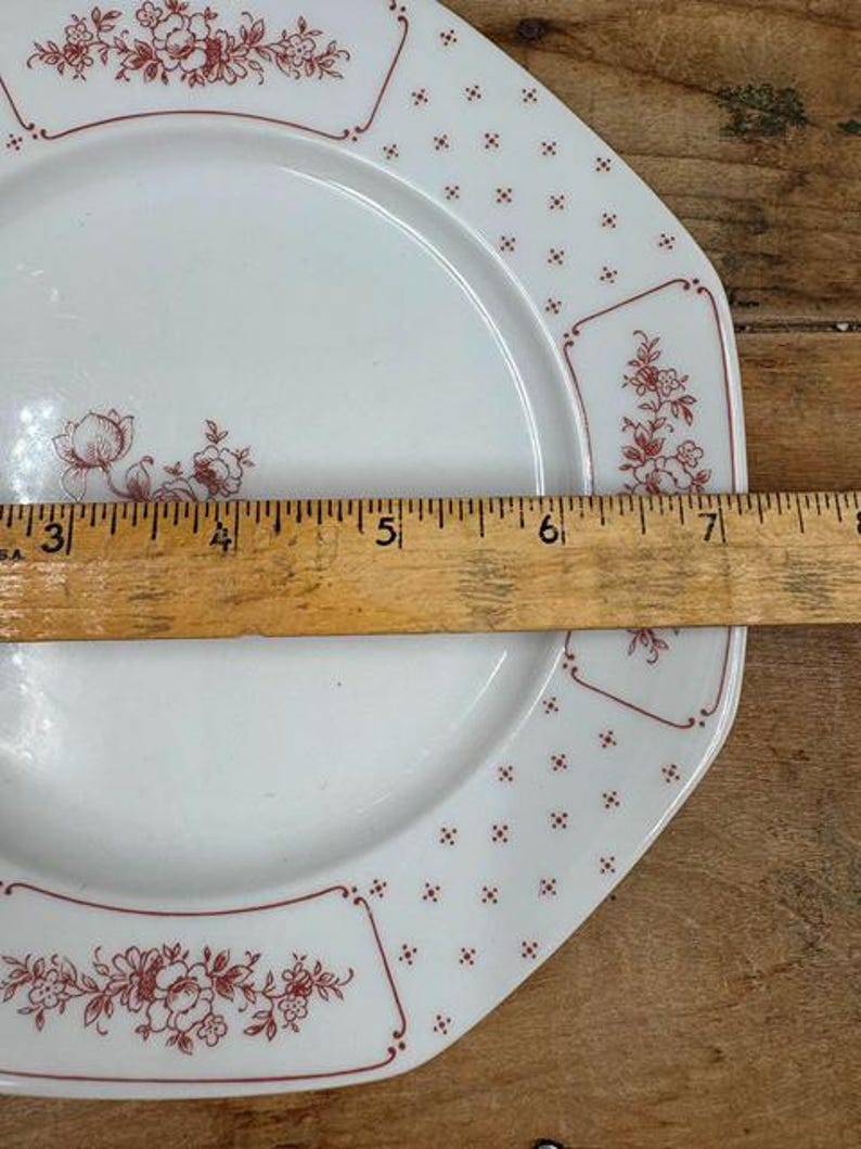 Mismatched China Plate: Vintage Restaurant Diner Ware - Sold ...