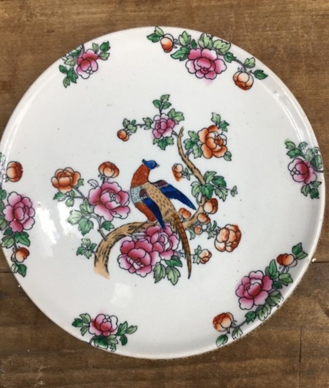 Tea Tile F Winkle & Co Whieldon Ware Smooth Pheasant Pattern Trivet ...