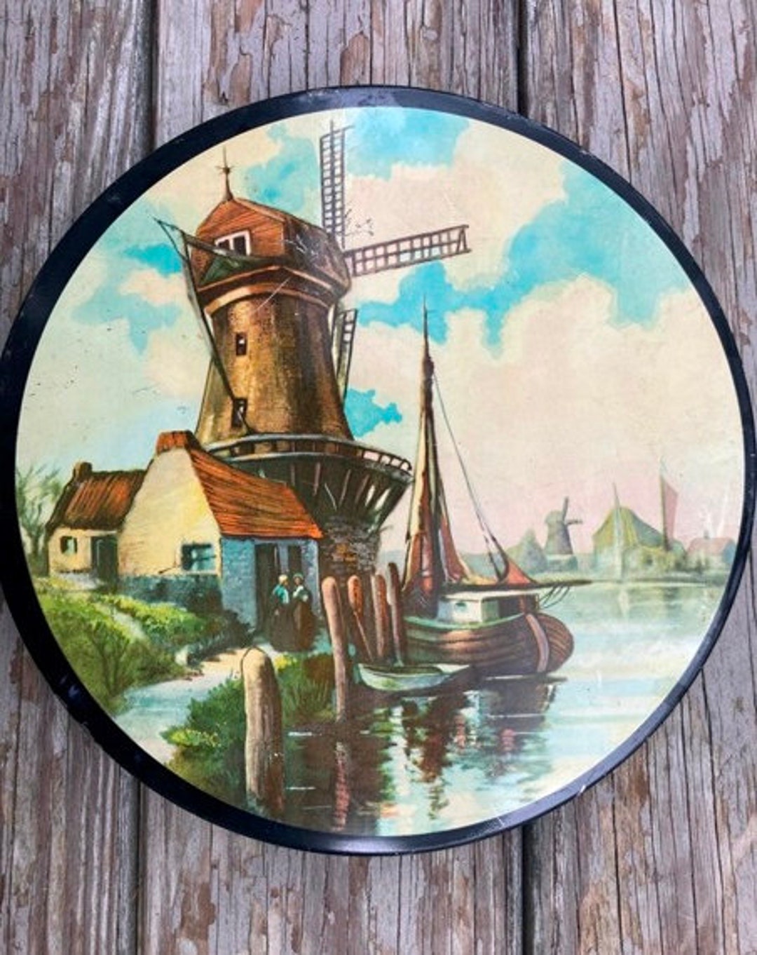 Vintage Tin Horton's Miniature Chocolates Boston U.S.A. Scene of ...