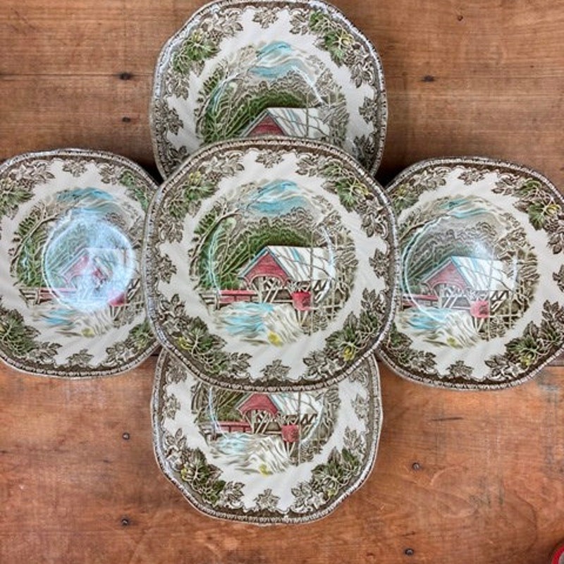 Transferware Bowls - Etsy