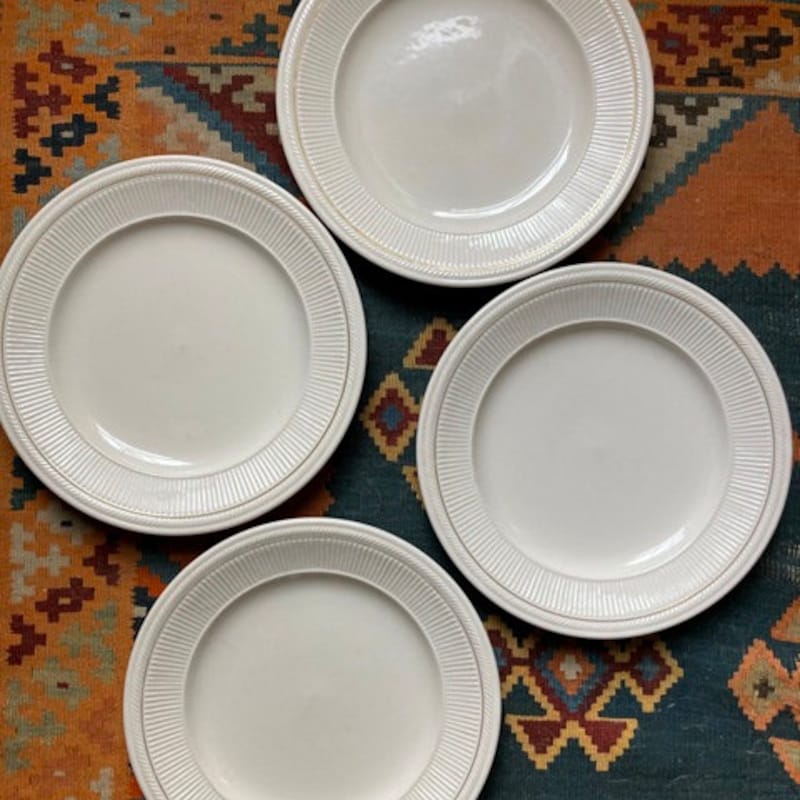 4 Dinner Plates - Etsy
