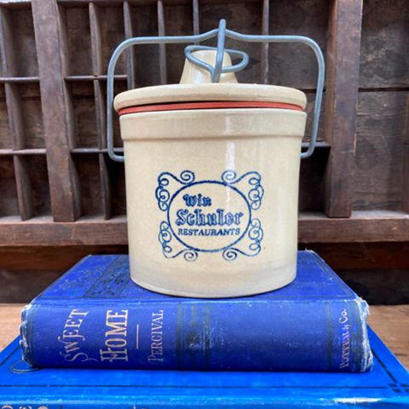 Stoneware Crock - Etsy