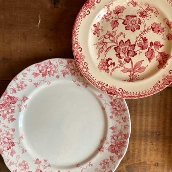 Vintage Pink China - Etsy
