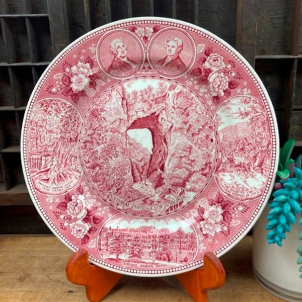 Pink Transfer Ware - Etsy