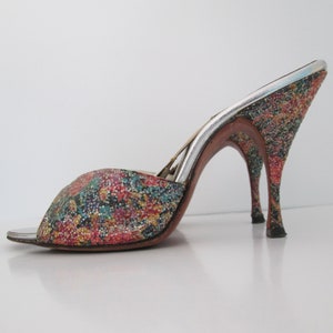 1950s Dazzling Darlene Springolators / Vintage 50s Sparkly Confetti ...
