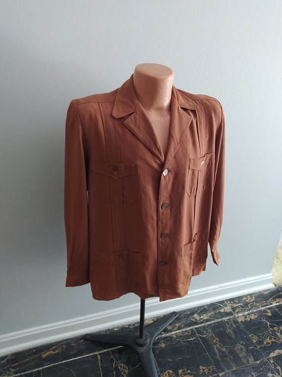 1950s Harry Handsome Hepcat Hollywood Jacket / Vintag… - Gem