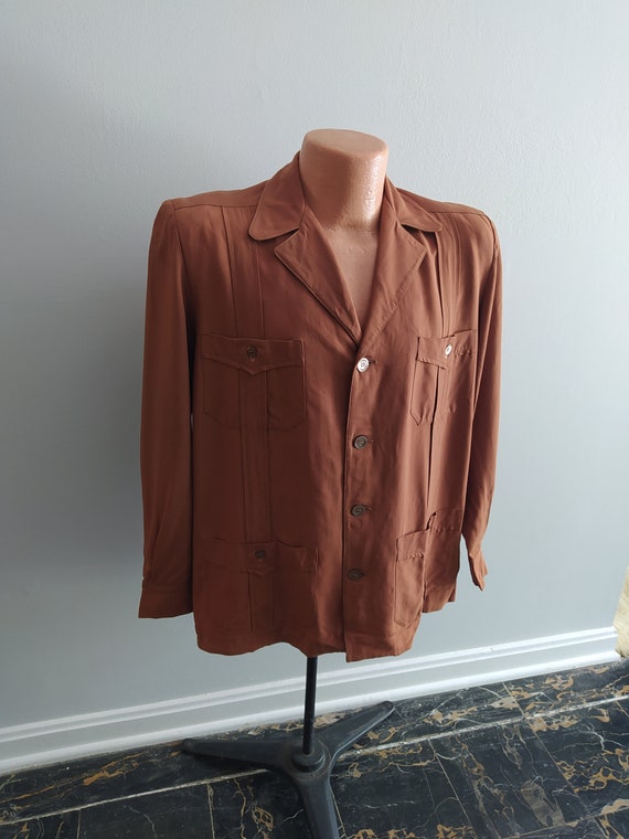 1950s Harry Handsome Hepcat Hollywood Jacket / Vintag… - Gem