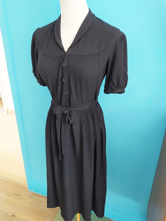 1940s Francoise Fabulous French Frock / Vintage 40s I… - Gem