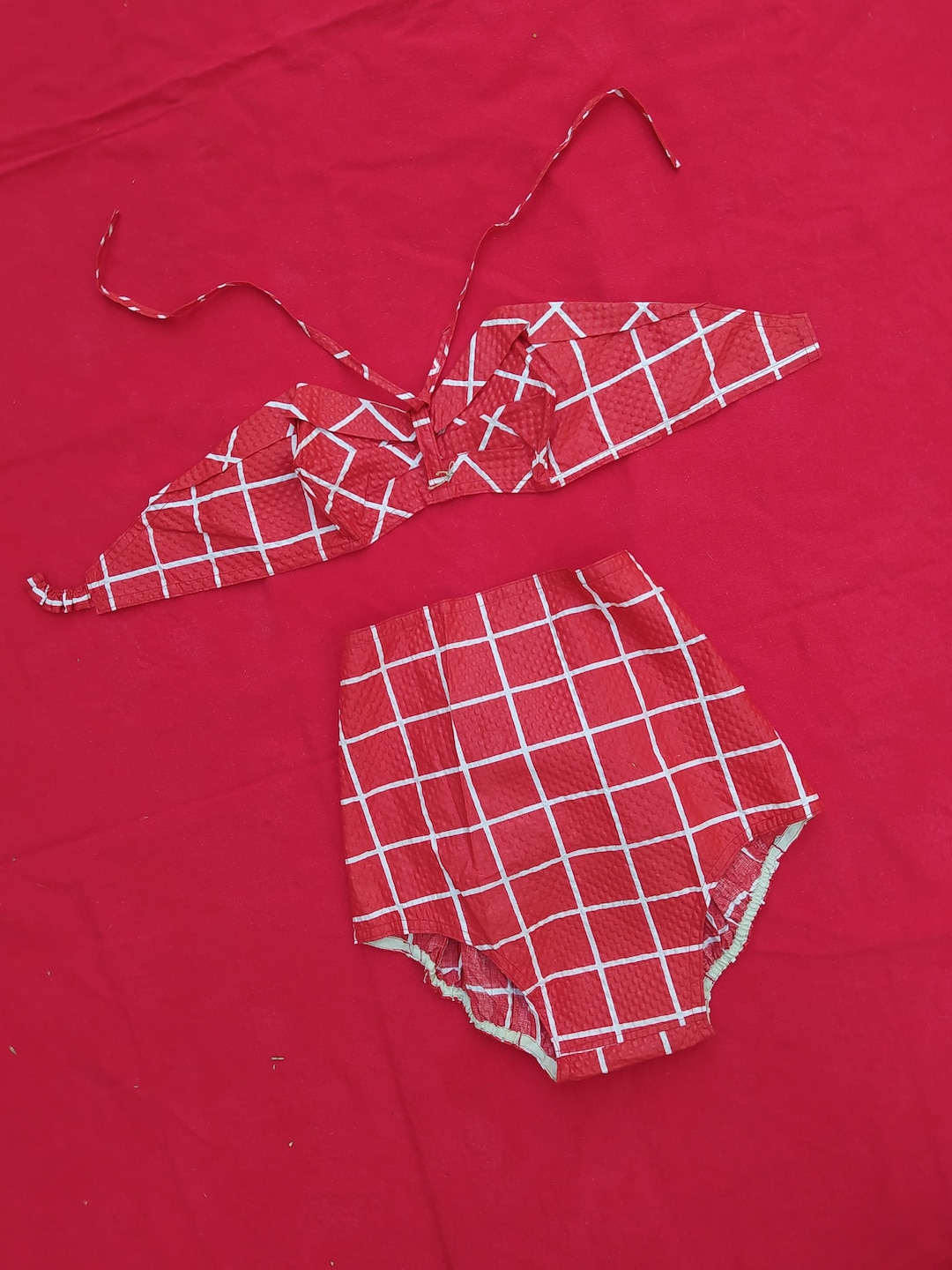 1940s Fascinating French Riviera Swimsuit || Deadstock Vintage 40s ...