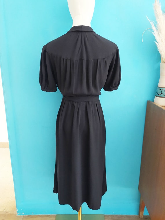 1940s Francoise Fabulous French Frock / Vintage 40s I… - Gem