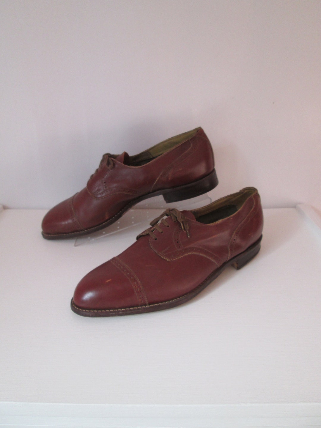 1930s 1940s Dapper Dan Derby Shoes Deadstock Vintage 30s 40s - Etsy