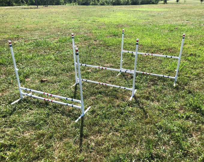 3 Dog Training Jumps. Agility, Obedience, Rally, Fun Free US Shipping ...