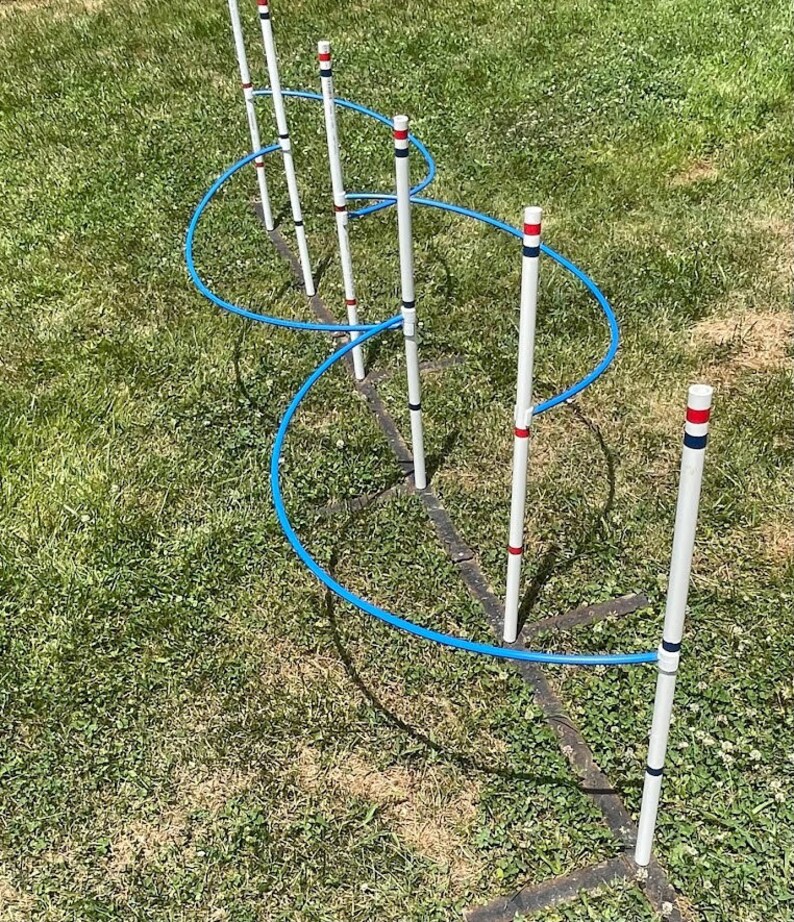 Dog Agility Weave Pole Training Guide Wires * FREE SHIPPING - Etsy