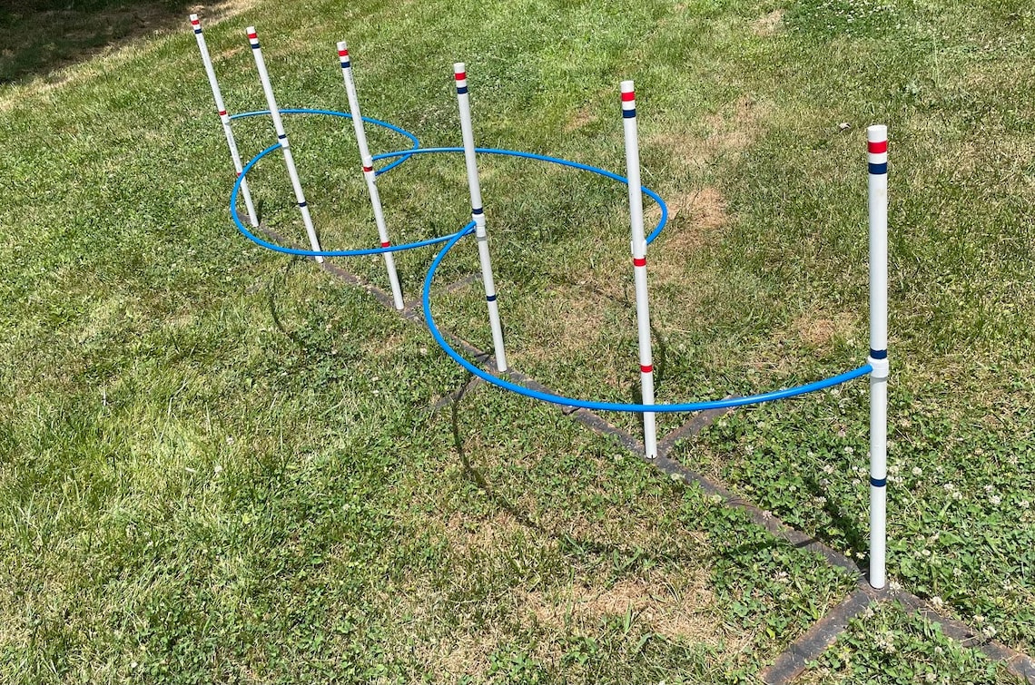 Dog Agility Weave Pole Training Guide Wires * FREE SHIPPING - Etsy
