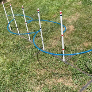 Dog Agility Weave Pole Training Guide Wires * FREE SHIPPING - Etsy