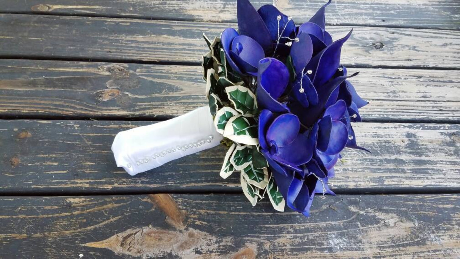 Bouquet Custom Leather Flower Bridal Bouquet for Wedding or | Etsy