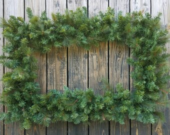 Rectangular Wreath - Etsy