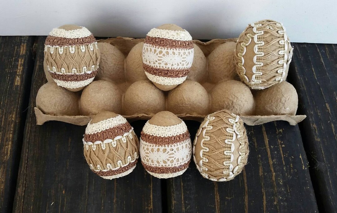 Decorative Easter Eggs, Rustic Eggs - Etsy