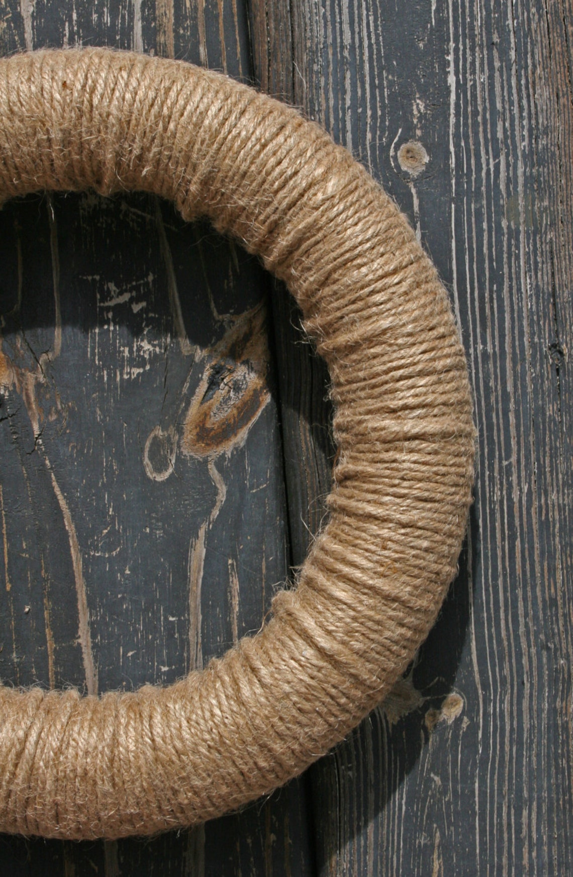 Wreath Shell and Jute Wreath - Etsy