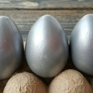 Decorative Easter Eggs, Easter Eggs, Metallic Eggs, Metal Leaf Eggs ...