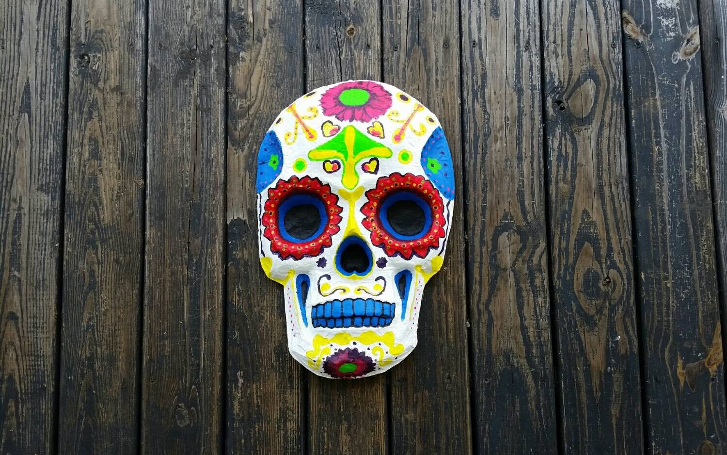 Paper Mache Skull Template
