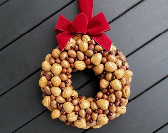 Nut Wreath - Etsy
