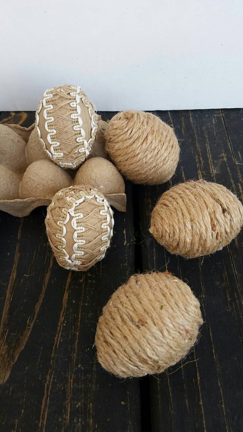 Decorative Easter Eggs, Rustic Eggs - Etsy