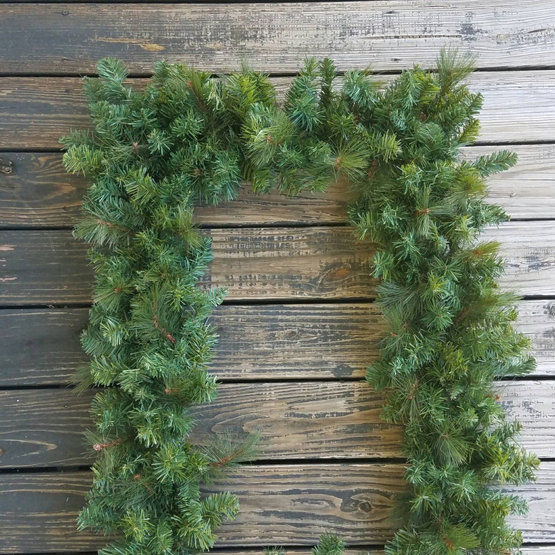 Christmas Wreath Holiday Wreath Pine Wreath Rectangular - Etsy