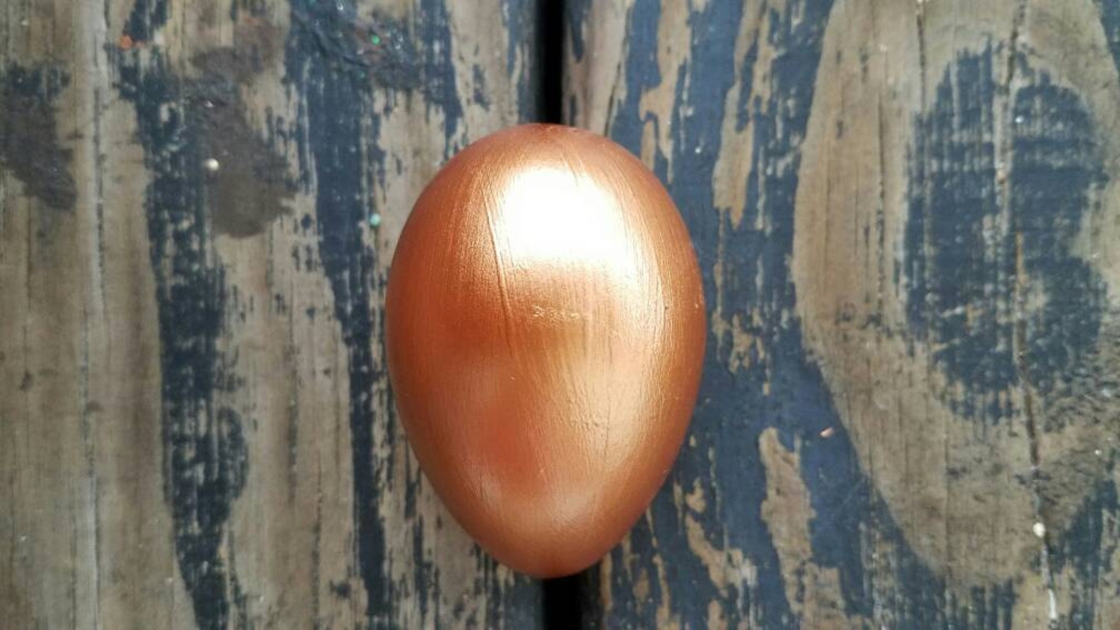 Decorative Easter Eggs Easter Eggs Metallic Eggs Metal Leaf - Etsy