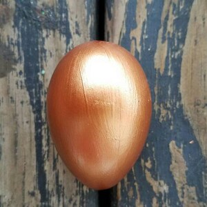 Decorative Easter Eggs, Easter Eggs, Metallic Eggs, Metal Leaf Eggs ...