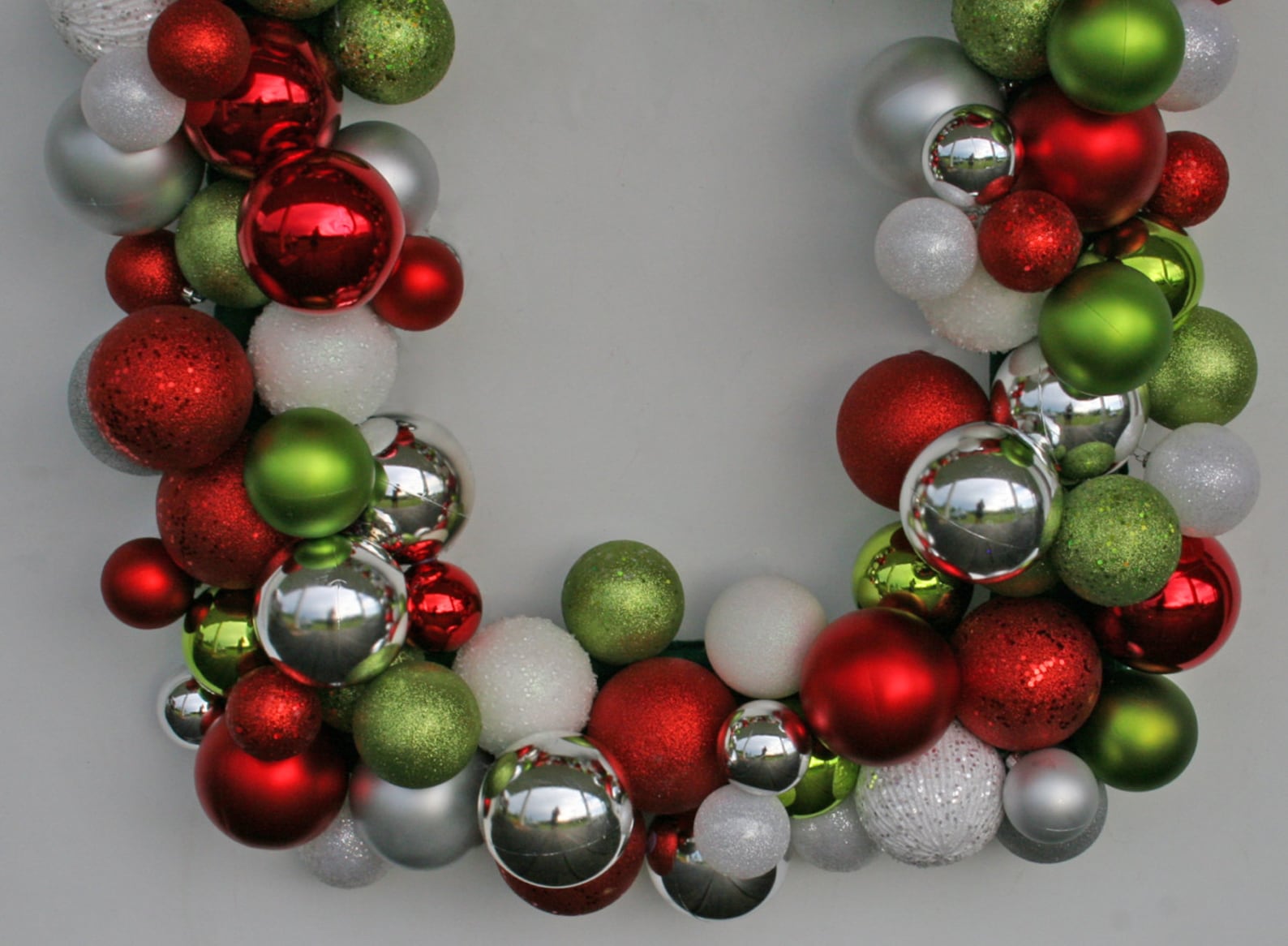 Christmas Wreath Holiday Wreath Ornament Wreath Rectangular - Etsy