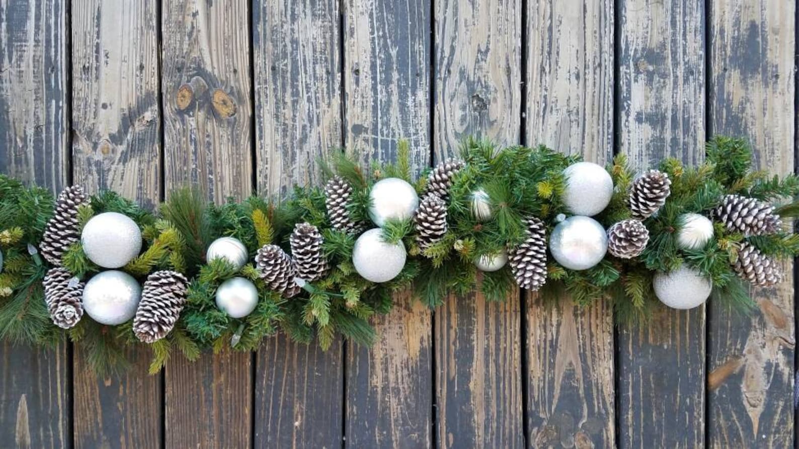 Garland Holiday Garland Christmas Garland Mantel Garland | Etsy