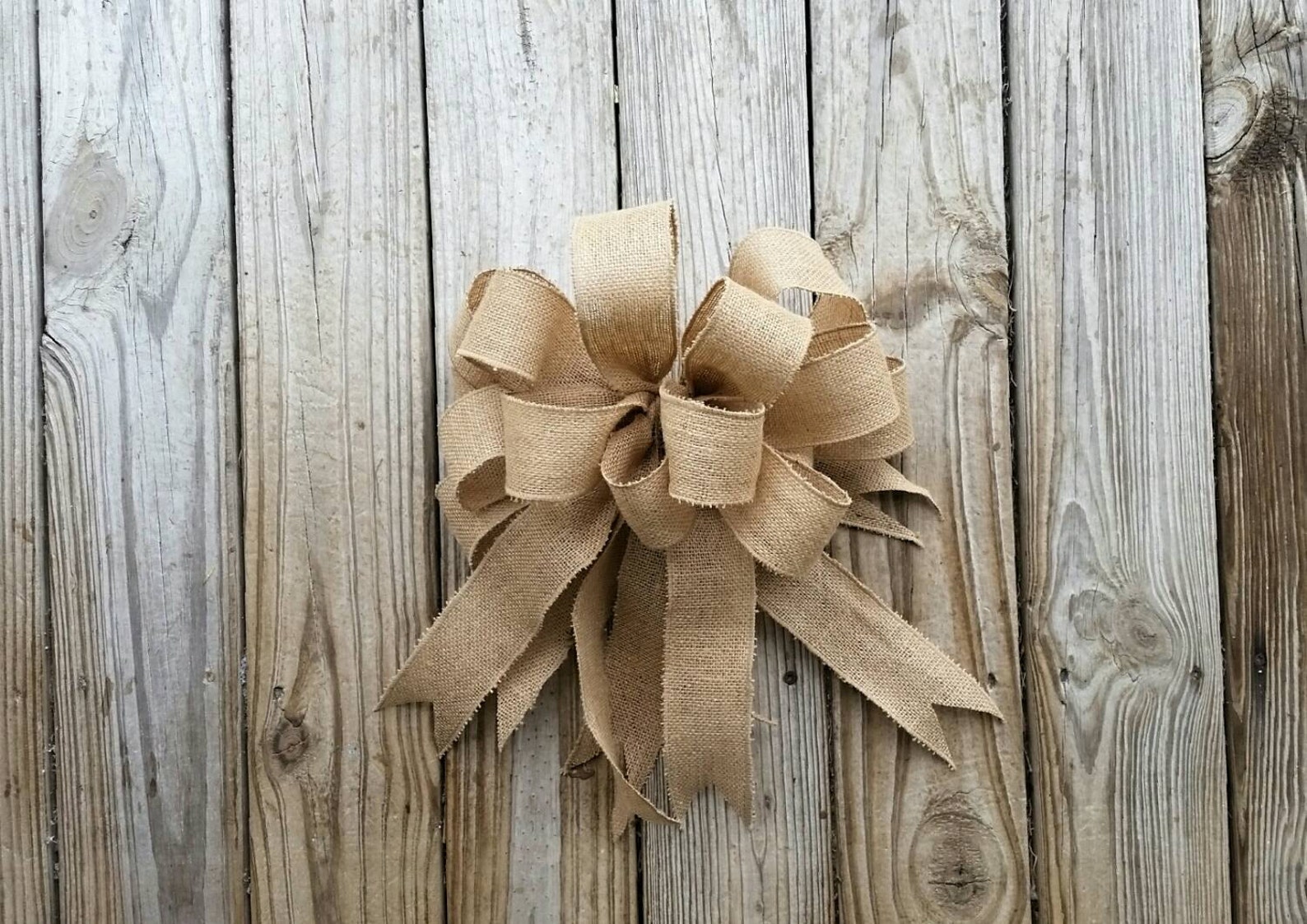 Jute Bow, Burlap Bow - Etsy