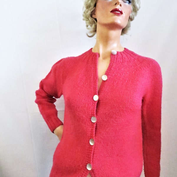 Coral Cardigan - Etsy