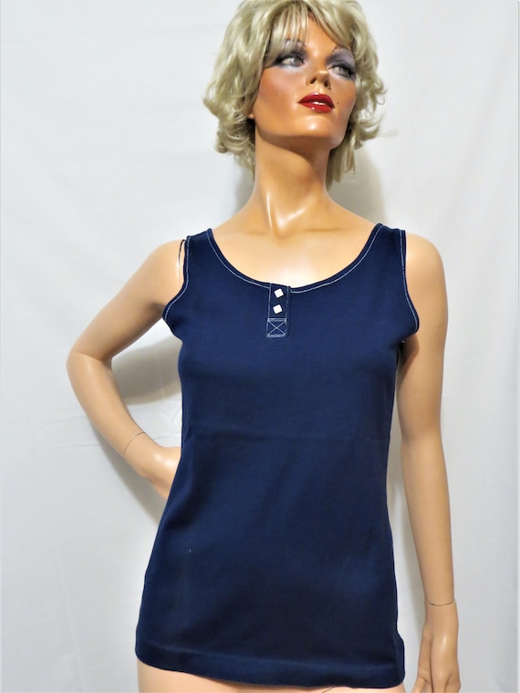 Vintage 1970s pullover tank - Gem
