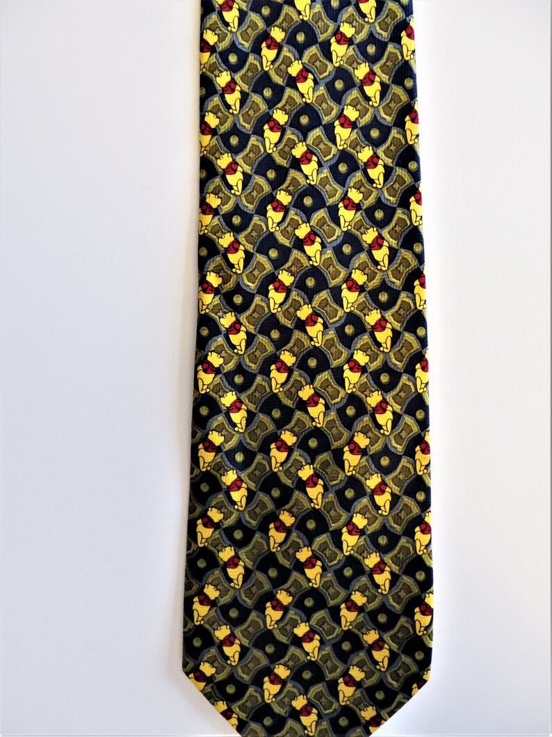 Winnie the Pooh Necktie Disney Character Novelty Necktie All - Etsy
