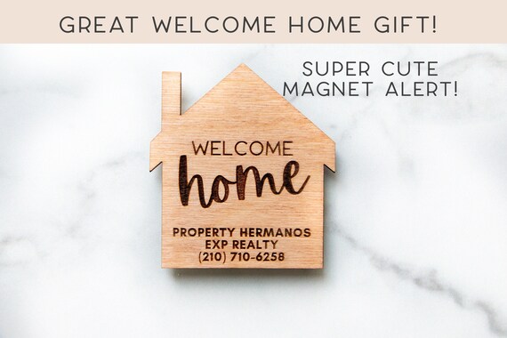 Welcome Home Fridge Magnet New Home Gift Housewarming Gift | Etsy