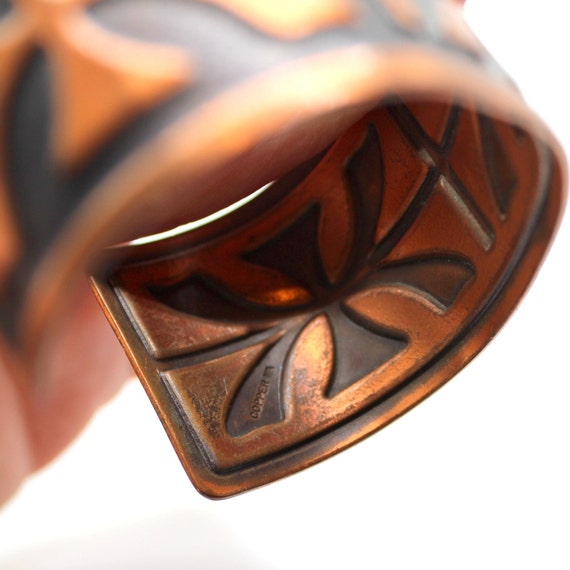 Vintage Copper Tribal Cuff Bracelet | Vintage Copper … - Gem