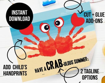 C is for Crab Art | Etsy