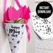 Kid's May Day 2024 Printable May Day Paper Cone Basket // Flower Basket ...