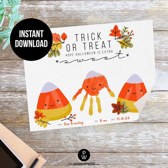Halloween Preschool Daycare Classroom Trick or Treat Candy - Etsy
