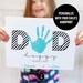 Happy Father's Day Classroom Handprint Art From Preschool - Etsy
