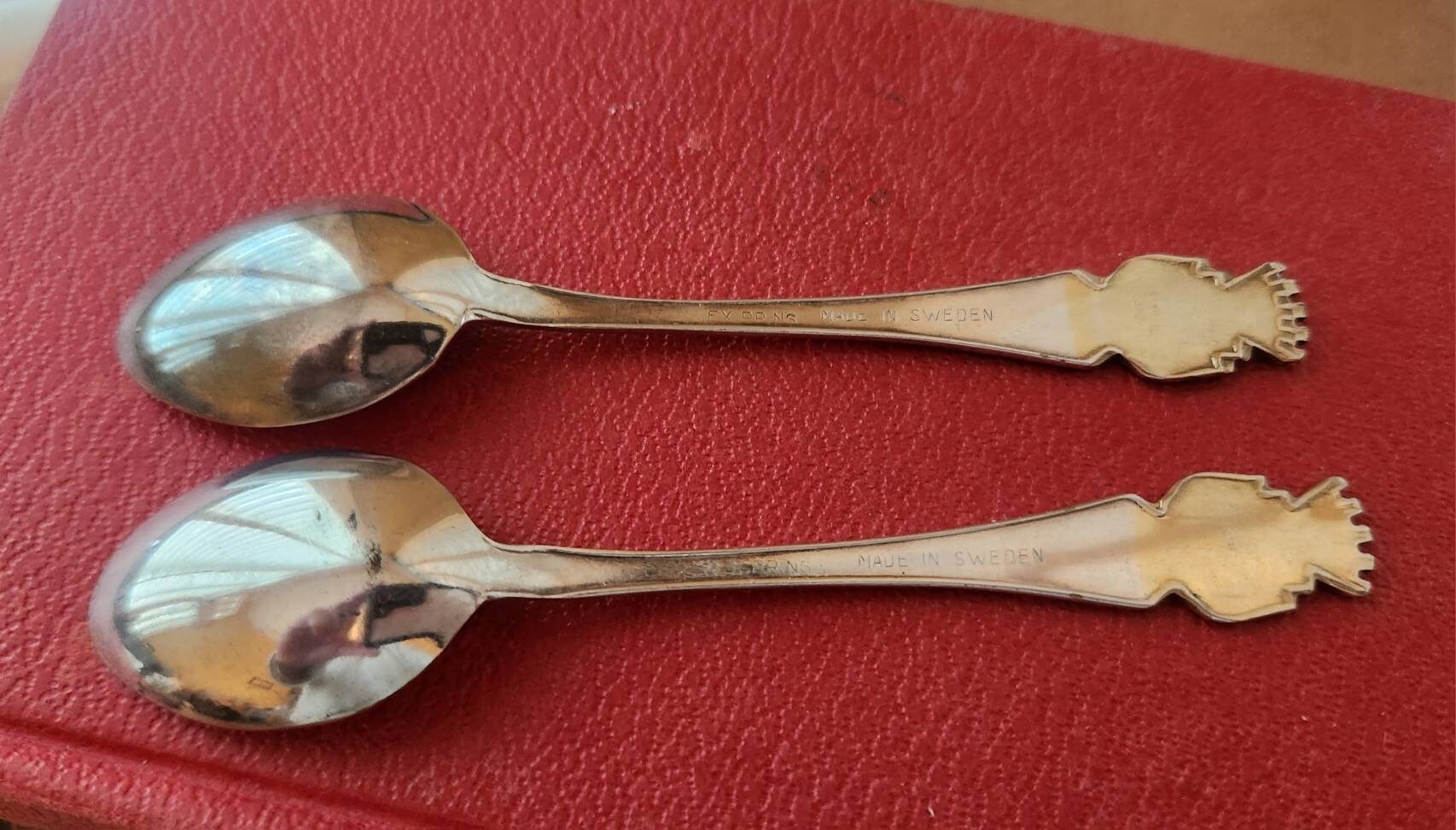 Vintage, Sterling Silver Spoon, Silver Plate, EX.PR.NS Made is Sweden ...