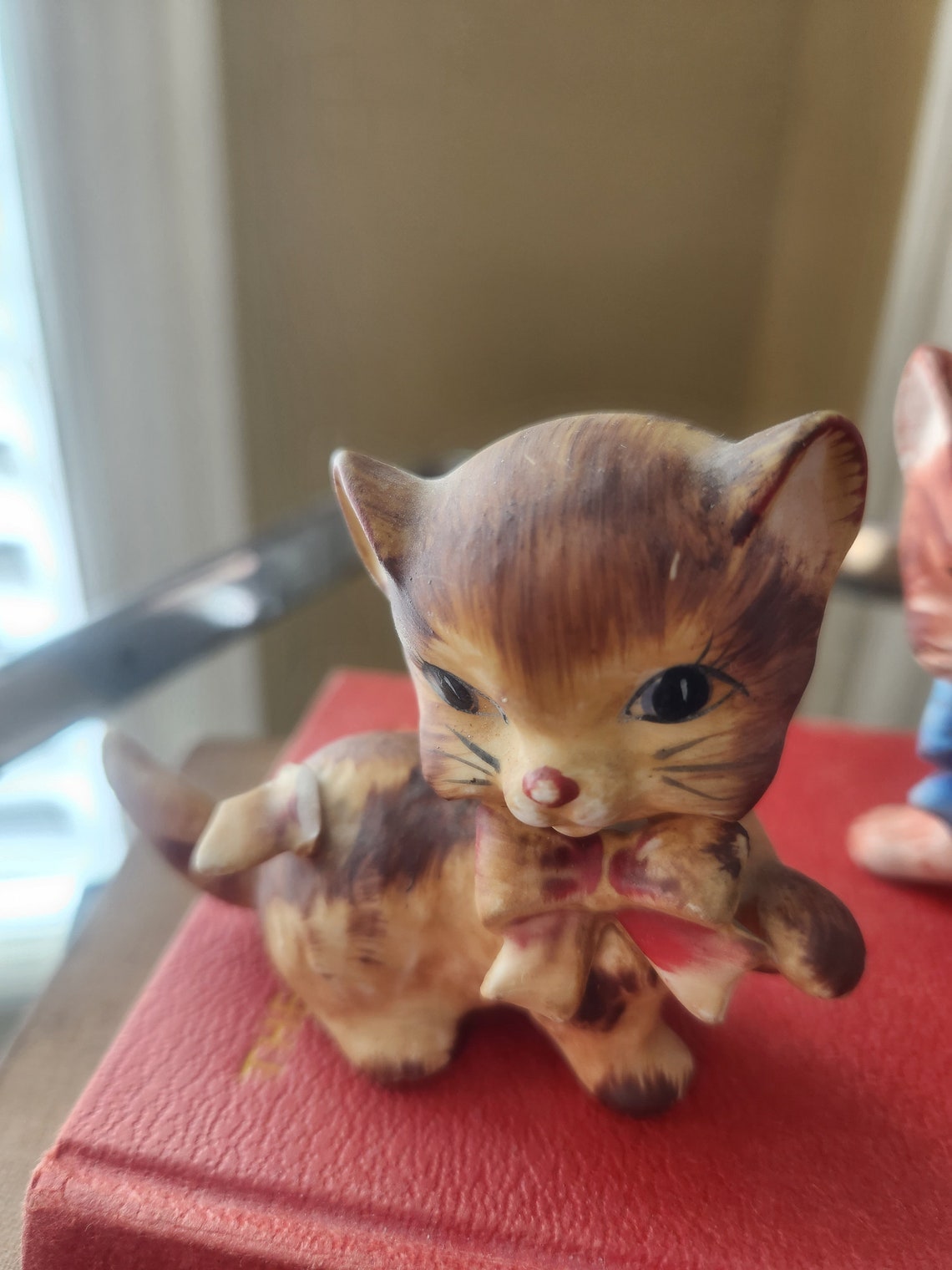 Vintage Lefton's Ceramic Kitties, Kittens, Cats, Butterfly, Set of 2 - Etsy