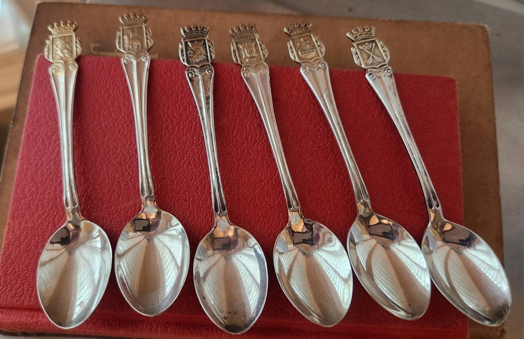 Vintage, Sterling Silver Spoon, Silver Plate, EX.PR.NS Made is Sweden, Stockholm - Etsy