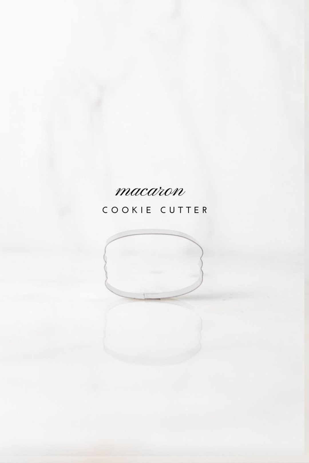 French Macaron Cookie Cutter - Custom Macarons Cutter - Sugar Cookies ...