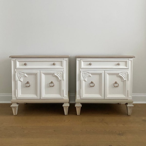 White End Table - Etsy