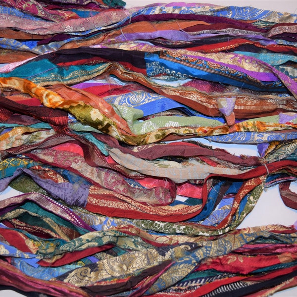 Sari Silk Ribbon - Etsy